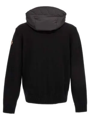 Moncler Bimaterial Cardigan