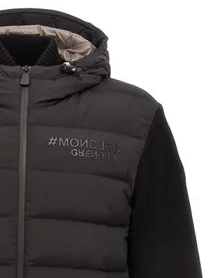 Moncler Bimaterial Cardigan