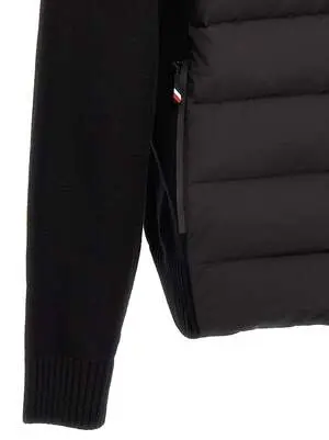 Moncler Bimaterial Cardigan