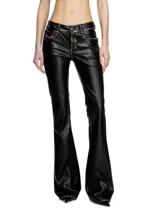 DIESEL® Faux Leather Five Pocket Pants