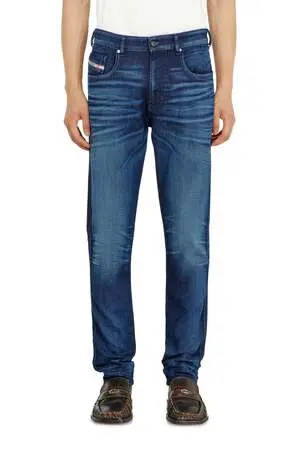 DIESEL® D-strukt Slim Fit Joggjeans With Whiskering Detail - Blue