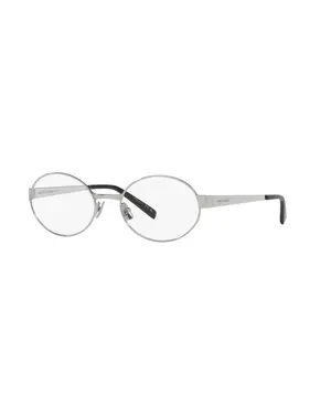 Saint Laurent Oval Eyeglasses - Silver