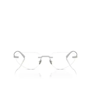 SCUDERIA FERRARI Irregular Eyeglasses - Silver