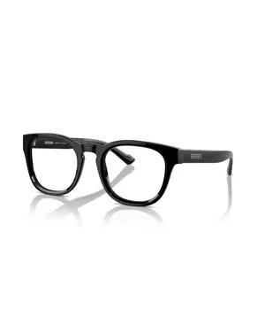 SCUDERIA FERRARI Round Eyeglasses - Black