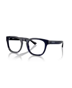 SCUDERIA FERRARI Round Eyeglasses - Blue