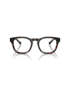 SCUDERIA FERRARI Round Acetate Eyeglasses - Havana