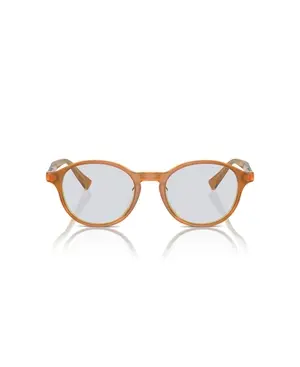 Brunello Cucinelli Oval Acetate Eyeglasses - Honey