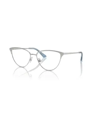 JIMMY CHOO Cat Eye Eyeglasses - Silver