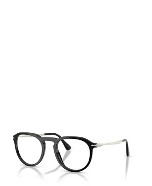 Persol Pier Square Frame Eyeglasses - Black