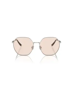 Brunello Cucinelli Irregular Eyeglasses - Silver