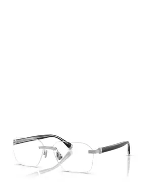 Brunello Cucinelli Square Tyler Eyeglasses - Argento