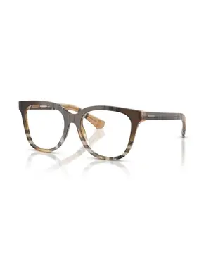 Burberry Panthos Eyeglasses - Check Sand