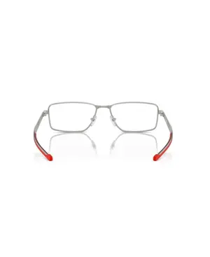 SCUDERIA FERRARI Rectangle Full Rim Eyeglasses - Silver