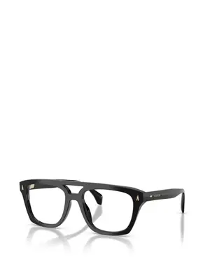 Moncler Moncler Square Eyeglasses Shiny Black