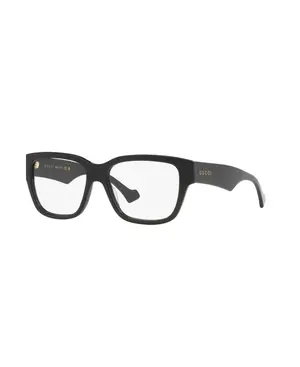 Gucci Square Frame Eyeglasses - Black