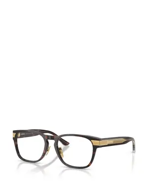 SCUDERIA FERRARI Square Eyeglasses - Tortoise Brown