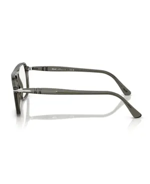 Persol Square Acetate Eyeglasses - Smoke