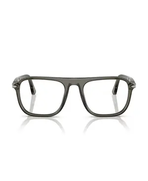 Persol Square Acetate Eyeglasses - Smoke