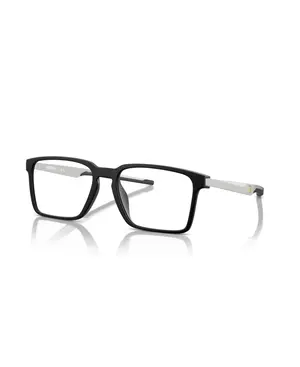 SCUDERIA FERRARI Men's Rectangle Eyeglasses Matte Black