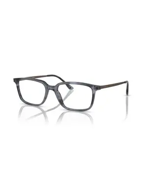 Giorgio Armani Rectangle Eyeglasses - Blue