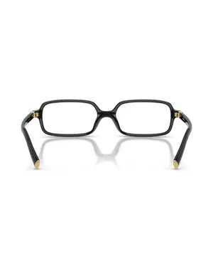 Miu Miu Square Frame Eyeglasses With Polished Acetate