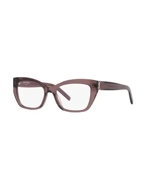 Saint Laurent Rectangle Eyeglasses - Brown