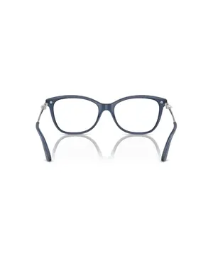 JIMMY CHOO Pillow Eyeglasses - Transparent Blue