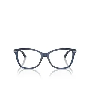 JIMMY CHOO Pillow Eyeglasses - Transparent Blue