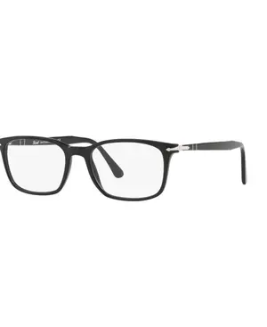 Persol Square Acetate Eyeglasses - Black