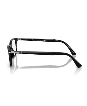 Persol Square Acetate Eyeglasses - Black