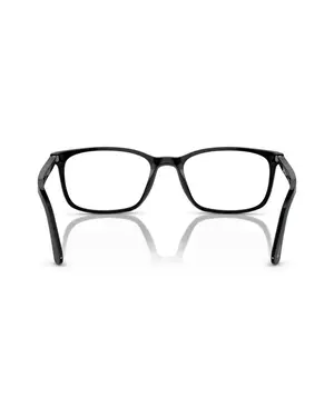 Persol Square Acetate Eyeglasses - Black
