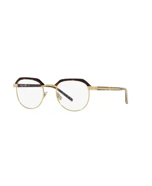 Saint Laurent Round Eyeglasses - Tortoise