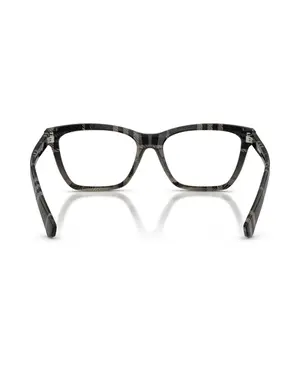 Burberry Square Eyeglasses - Grey Check