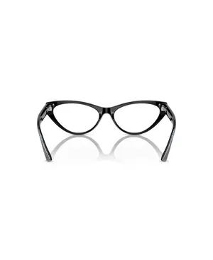 JIMMY CHOO Cat Eye Eyeglasses - Black