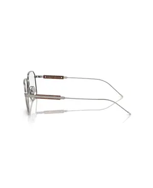 Brunello Cucinelli Rectangle Eyeglasses - Pewter