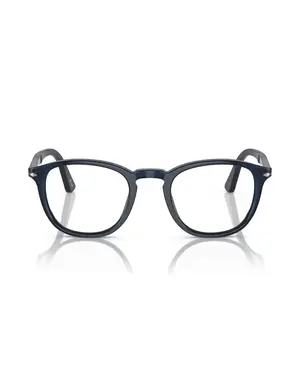 Persol Round Full Rim Eyeglasses