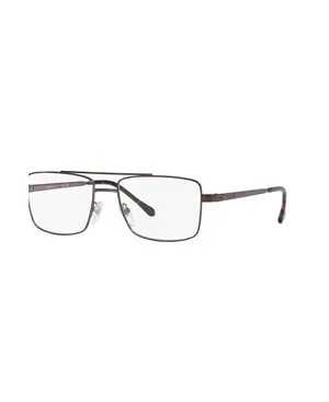 SFEROFLEX Square Frame Eyeglasses - Dark Brown