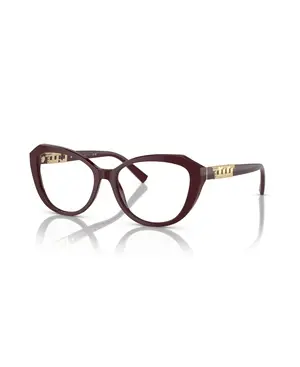 Tiffany & Co. Cat Eye Eyeglasses - Burgundy