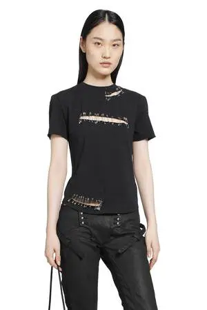 DILARA FINDIKOGLU Safety Pin T-shirt