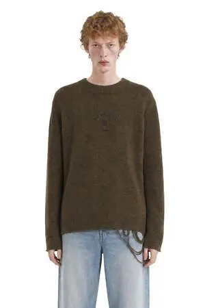 MAISON MARGIELA Wool Blend Sweater - Green