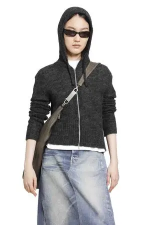 Our Legacy Compact Hood Zip-up Sweater