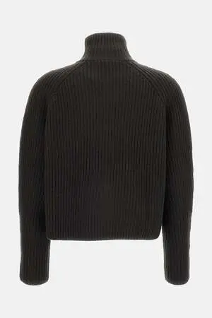 LISA YANG Sadie Zip Cardigan In Heavy-knit Cashmere - Multicolor