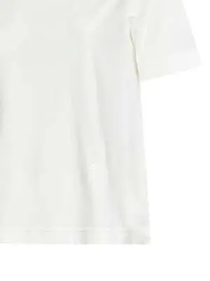 Burberry Cotton T-shirt With Check Ties - Multicolor