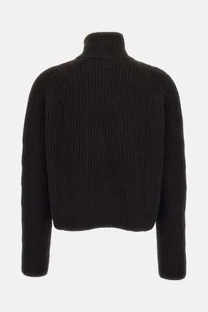 LISA YANG Sadie Zip Cardigan In Heavy-knit Pure Cashmere - Multicolor