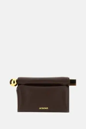 Jacquemus La Pochette Rond Carre Folded Clutch Bag - Multicolor