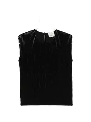 FORTE_FORTE Sleeveless Pleated Top - Multicolor