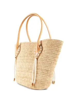 CHRISTIAN LOUBOUTIN Venus Large Raffia Tote