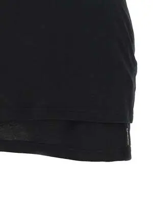 Alexander Wang Twisted Bust Layered Dress - Black