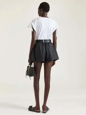 Givenchy Cotton T-shirt With Bow Detail - White