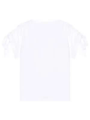 Givenchy Cotton T-shirt With Bow Detail - White